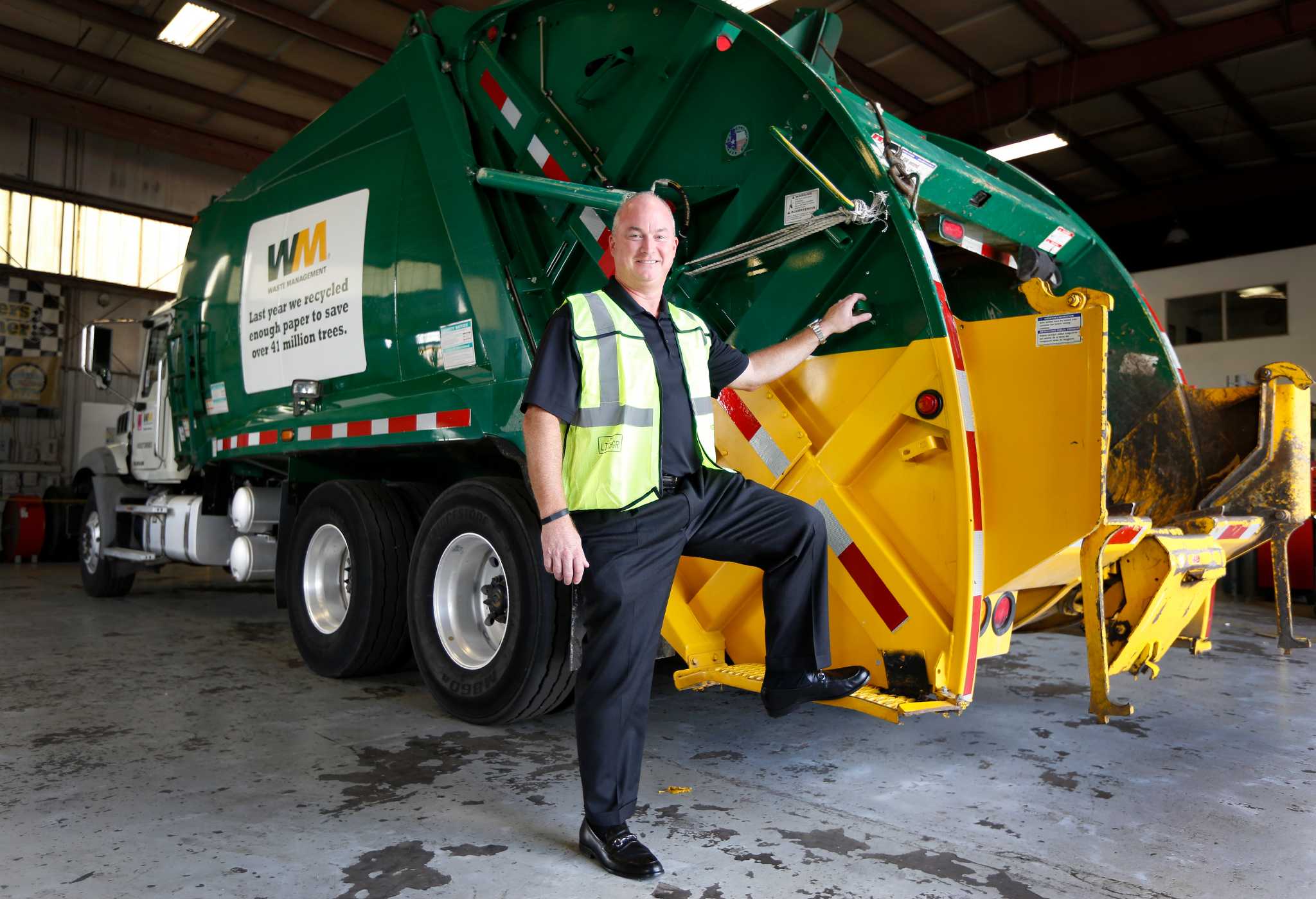 He's seen the waste business from street to executive suite