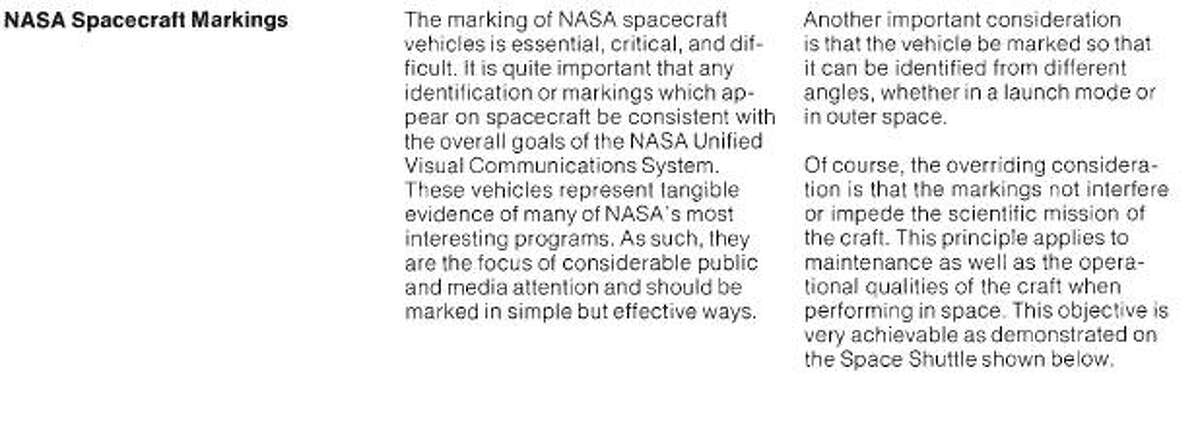 Vintage NASA graphics manual is a design nerd's dream come true