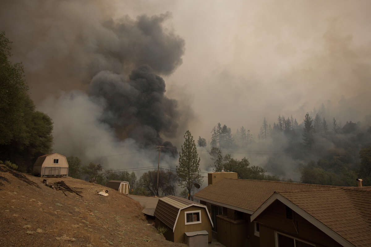 Butte Fire might have been caused by PG&E line