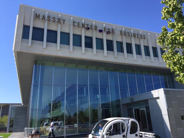 Photos: UAlbany names business building for Massry family