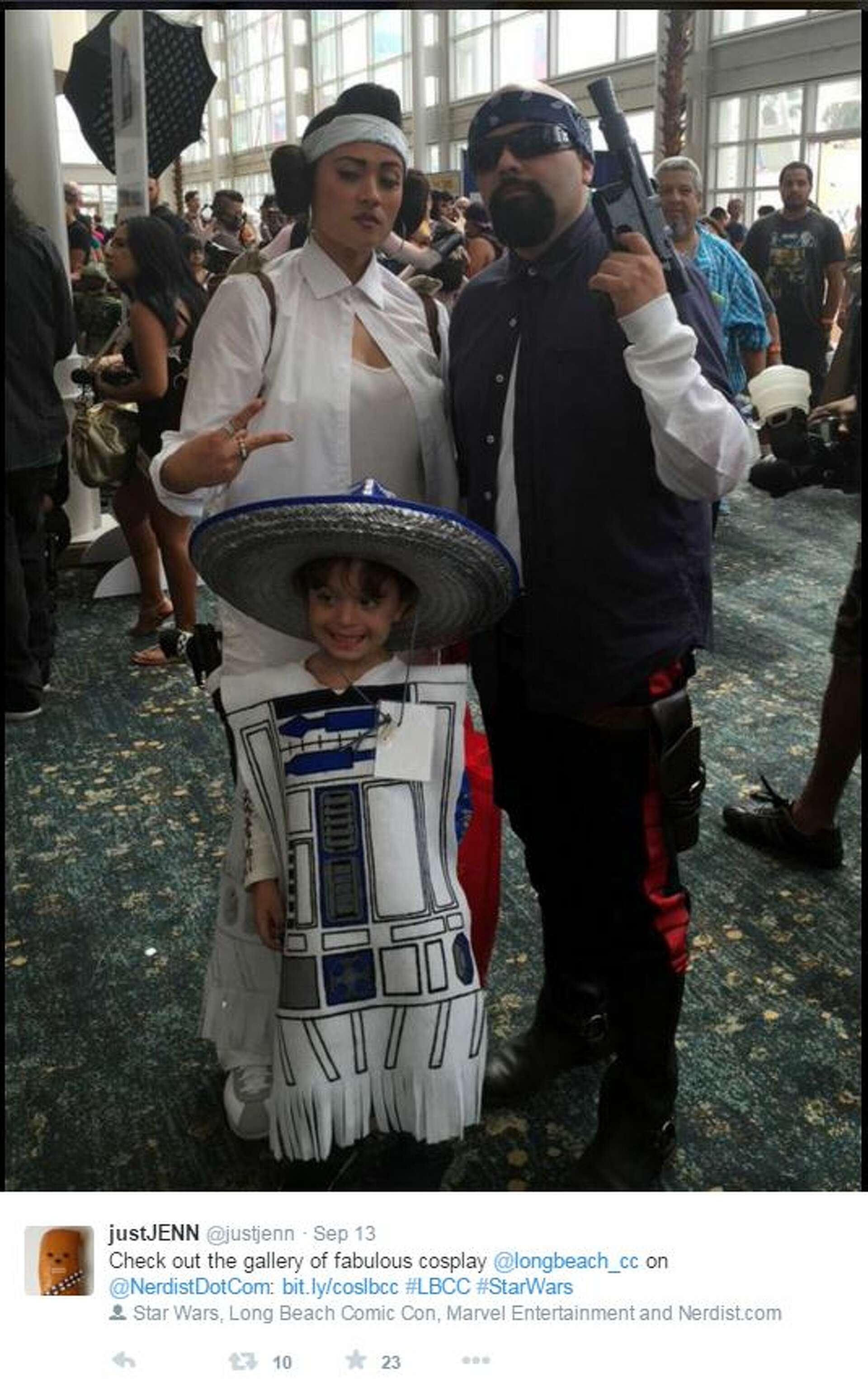 Photographer snaps photo of ‘Han Cholo,’ ‘Loca Leia’ in ‘Star Wars ...