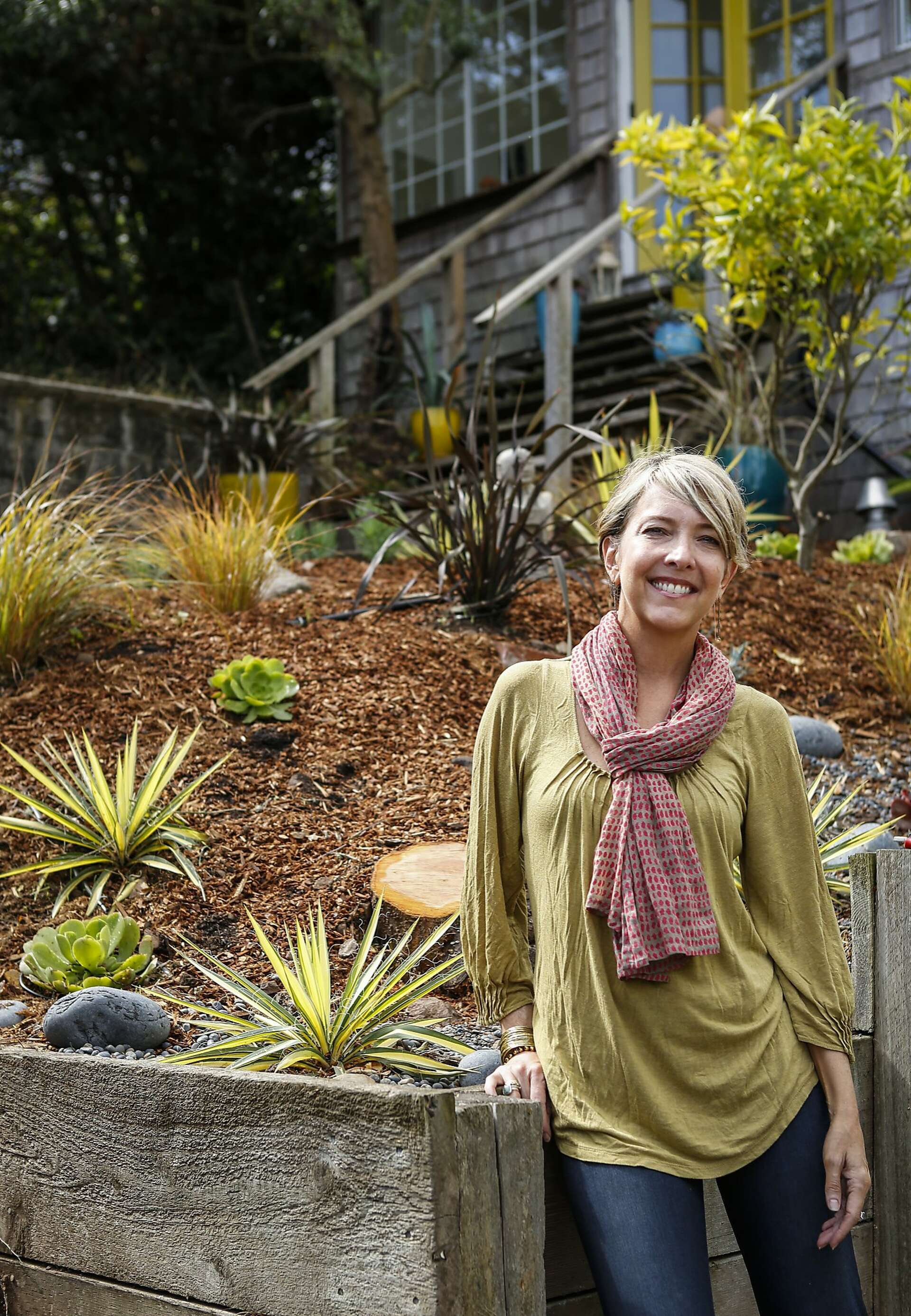 A gray water advocate flouts the law during drought