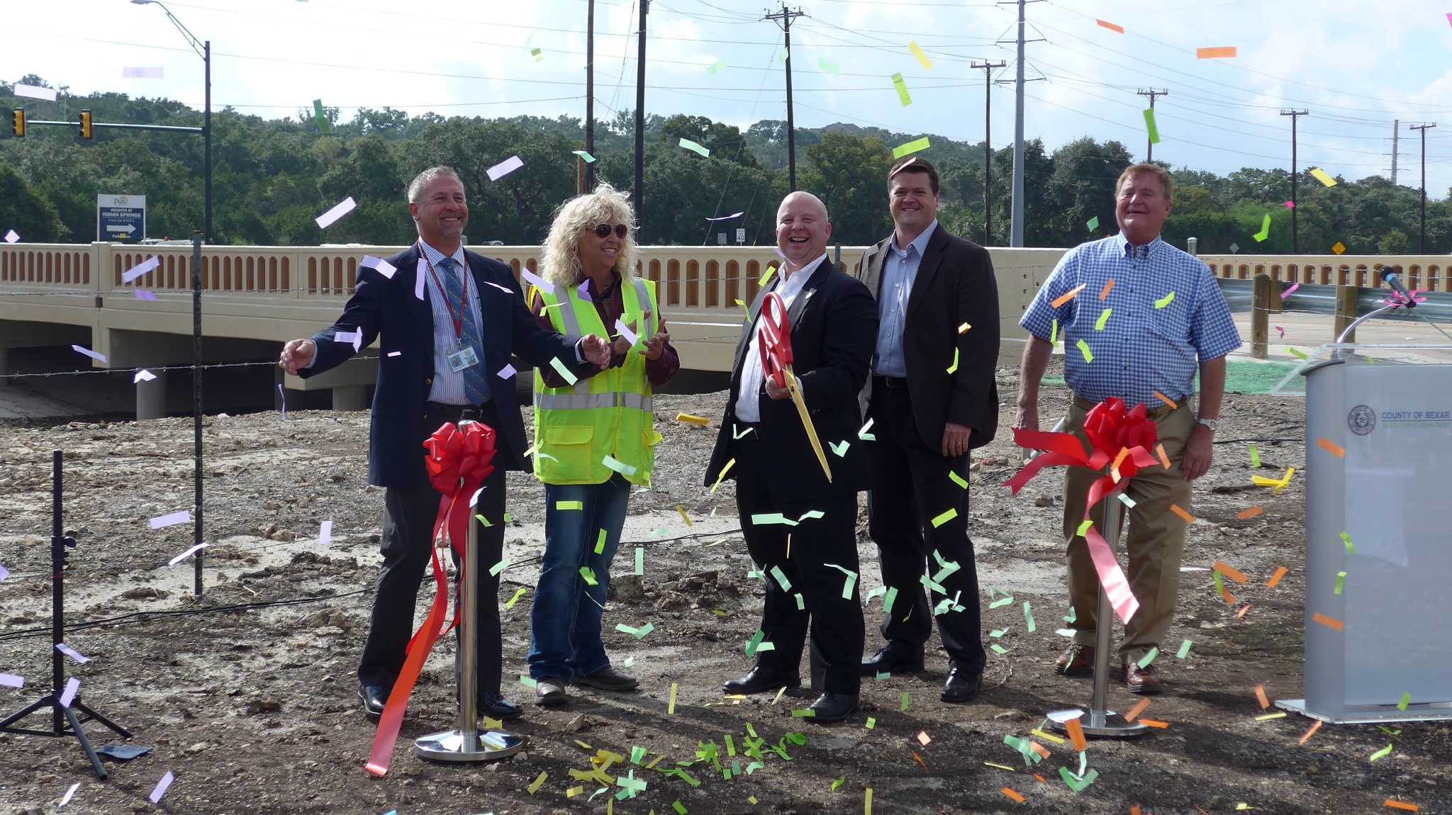 Bulverde Road segment ready for 100-year flood