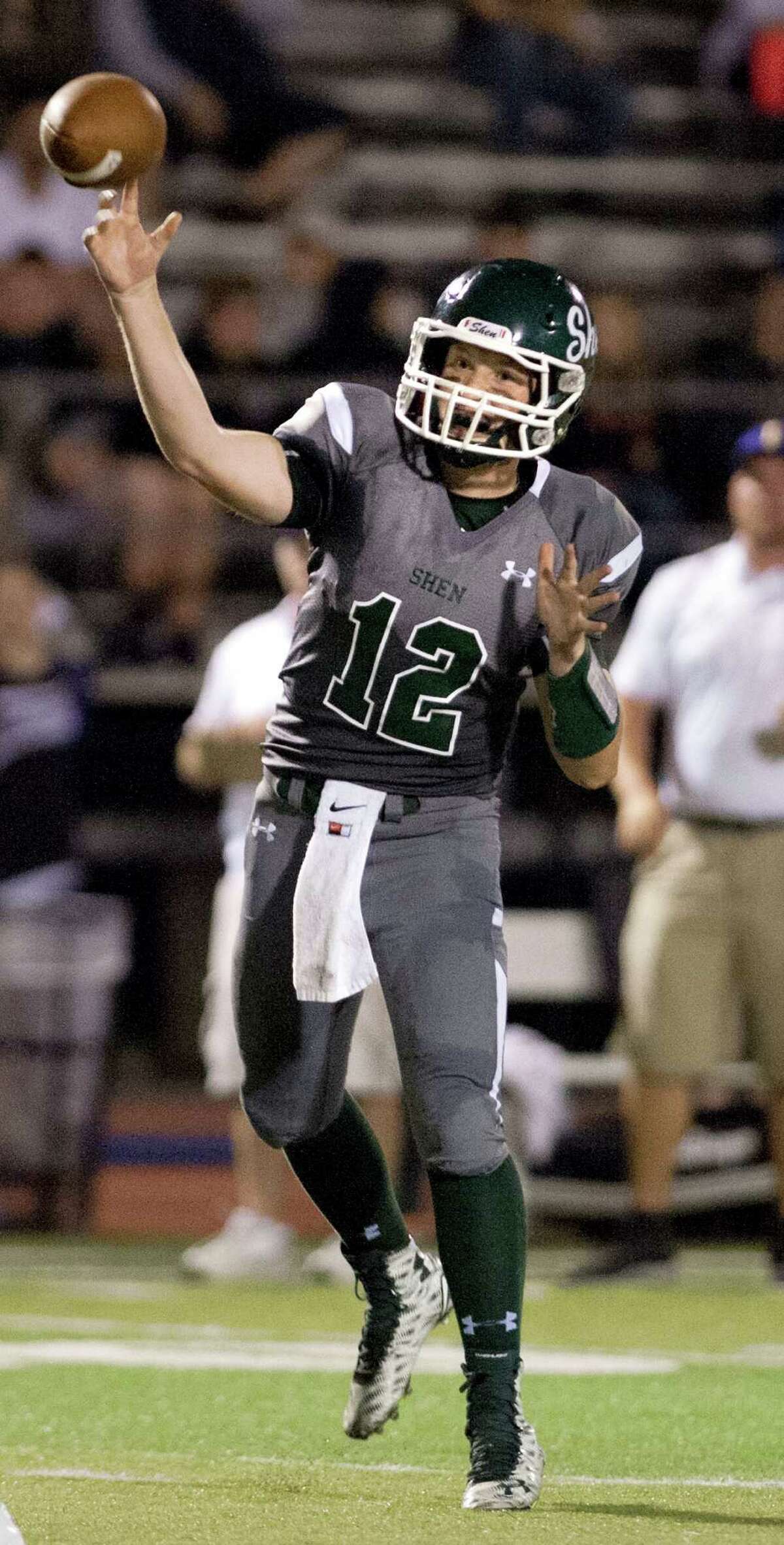 Shen football rolls to 48-28 win over CBA