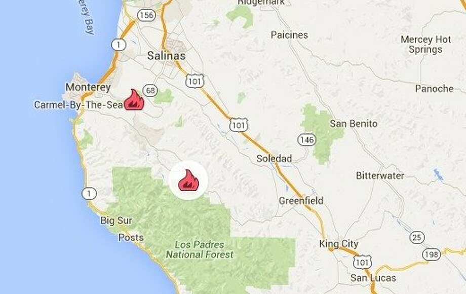 1 killed in Tassajara Fire burning in Monterey County - SFGate