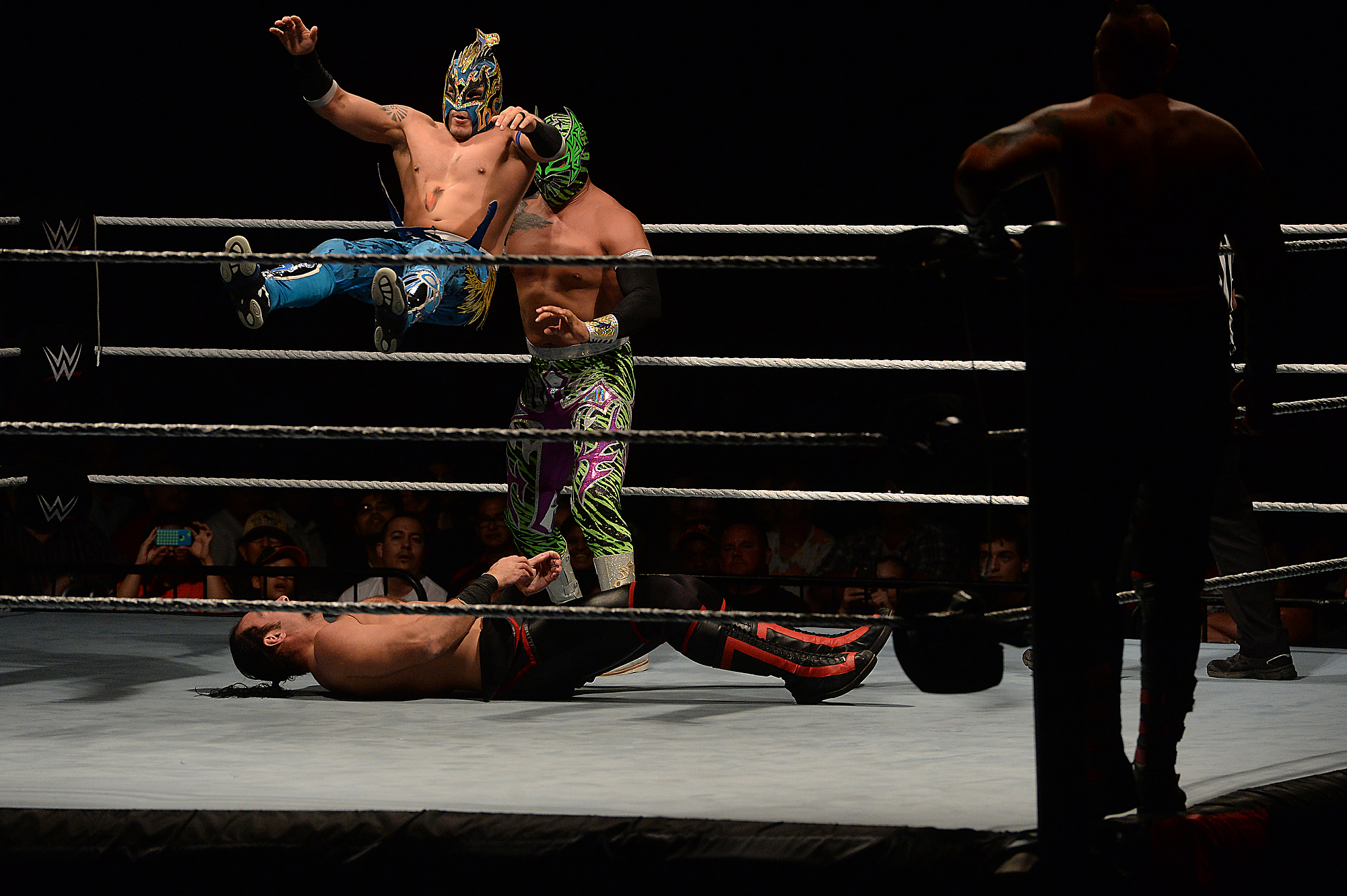 Crowd goes wild for wrestlers at WWE Live