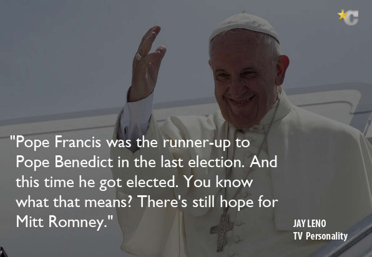 Pope Francis jokes told over the years