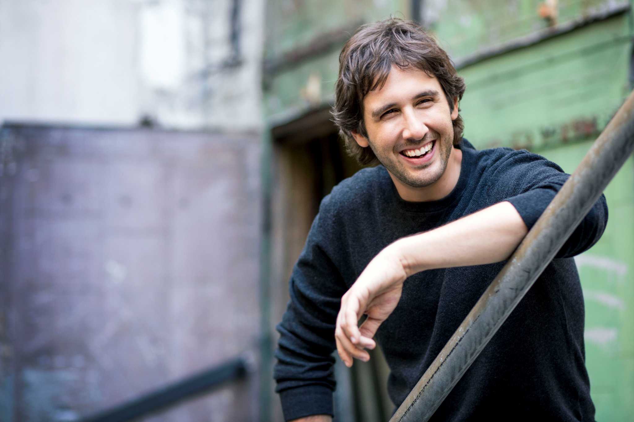 Josh Groban performs at Toyota Oakdale Theatre in Wallingford