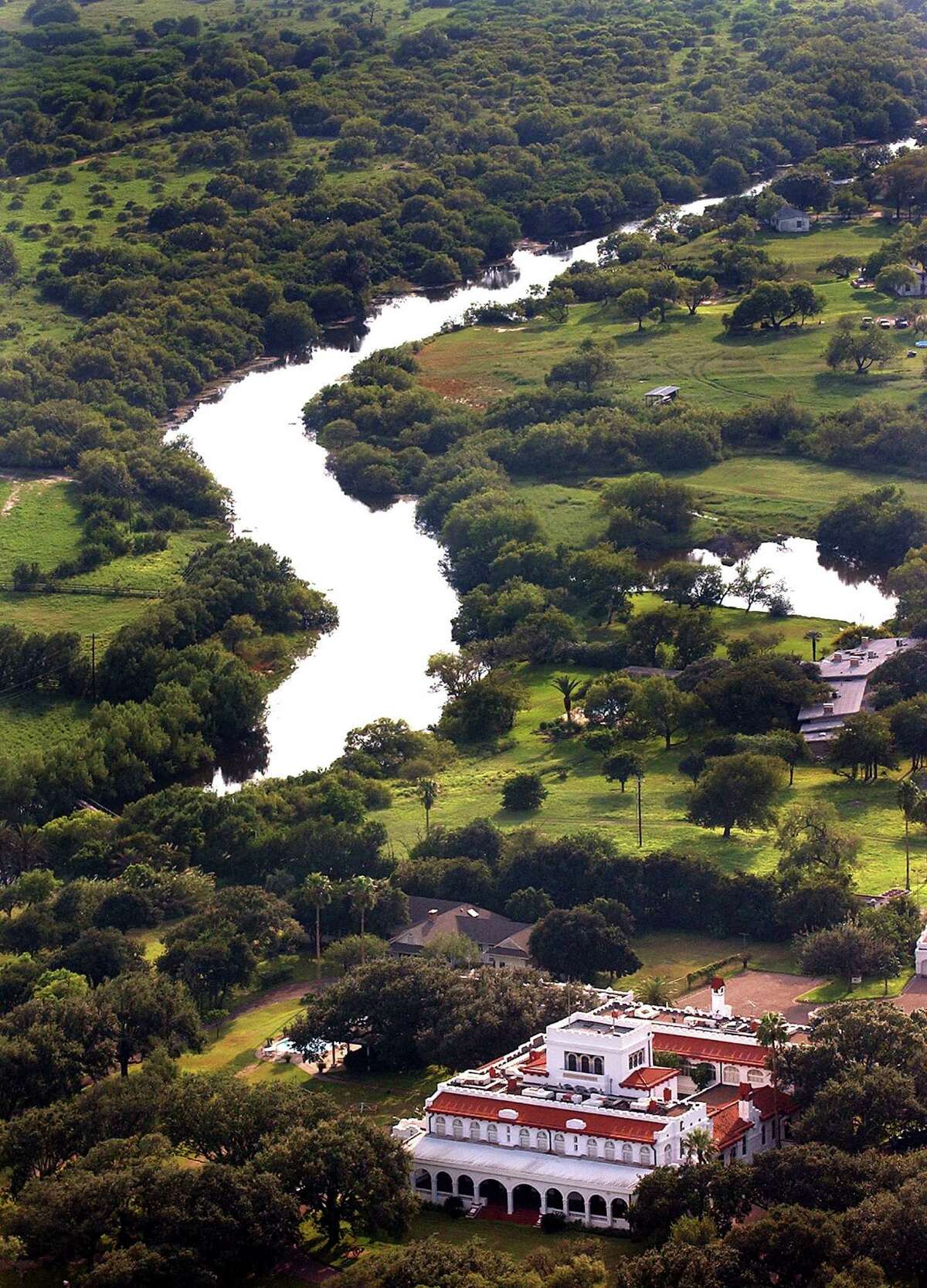 King Ranch's grand Main House, built by San Antonio architects ...
