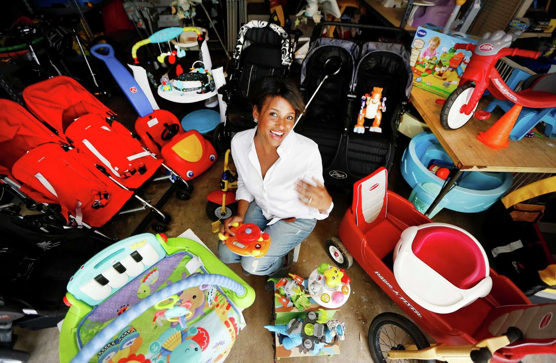 Parents can try before they buy when looking for toys, baby gear