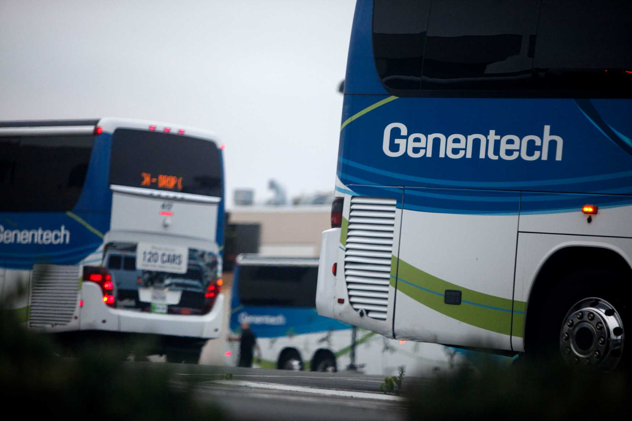 Drivers who shuttle Genentech workers will get wage increase