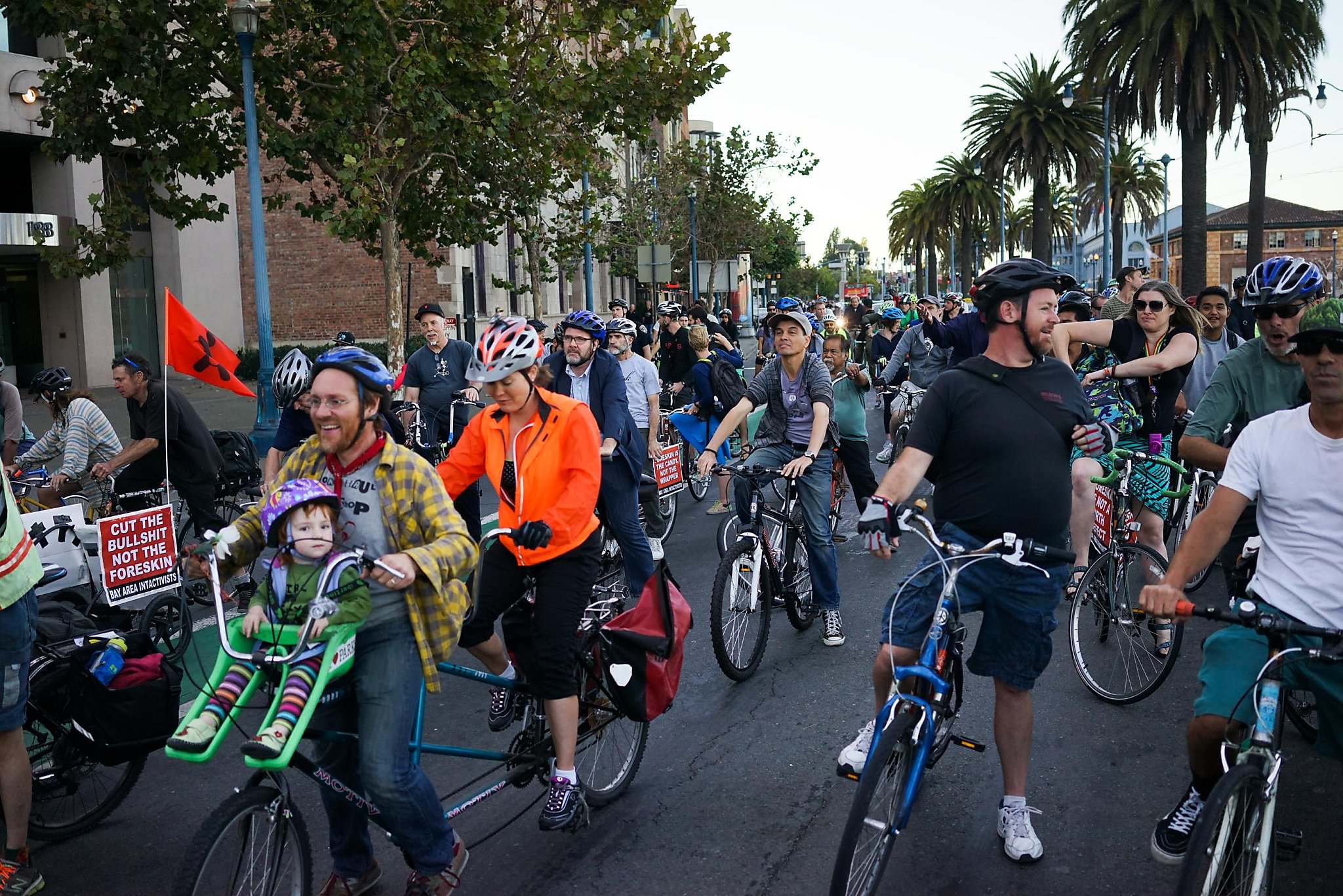 Critical Mass takes high road this month after August’s attack