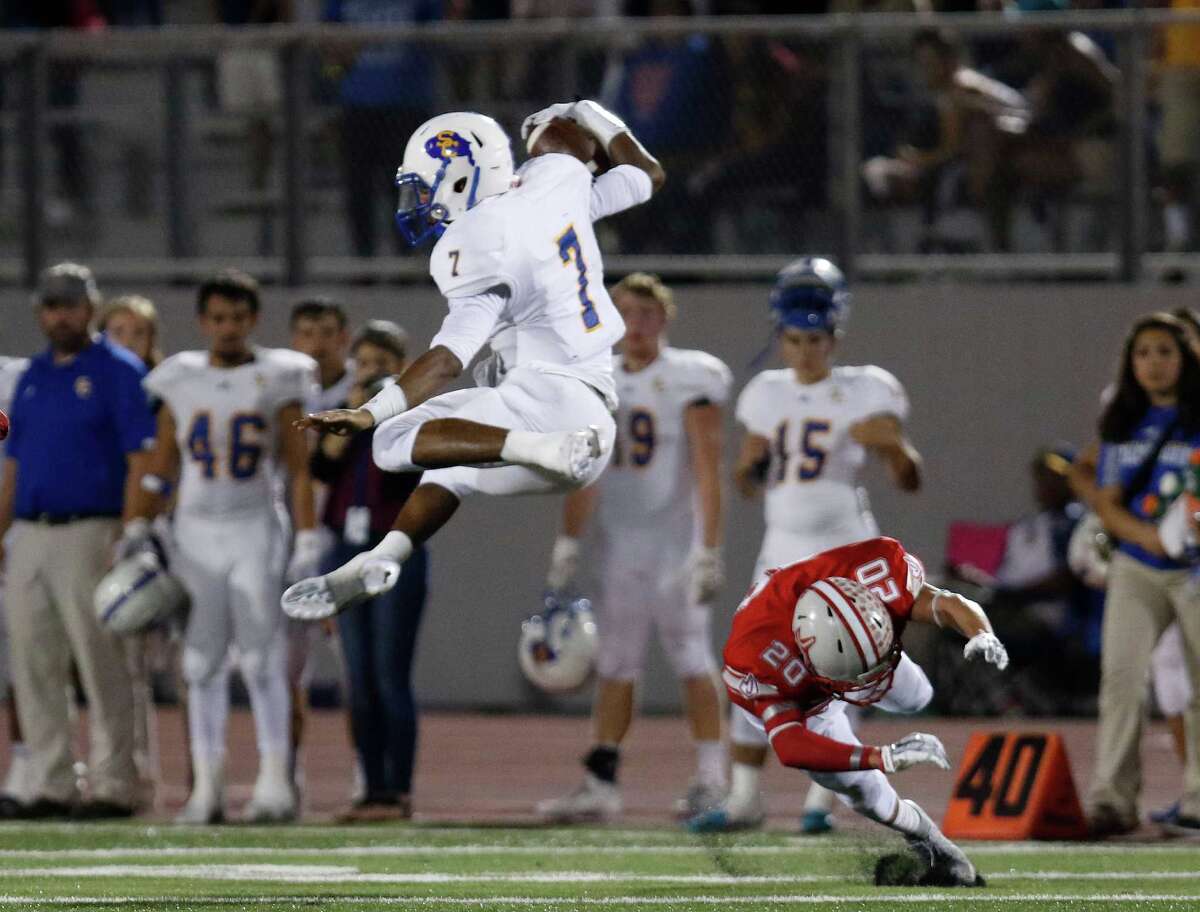 High school football game between Judson and Clemens at Rutledge ...
