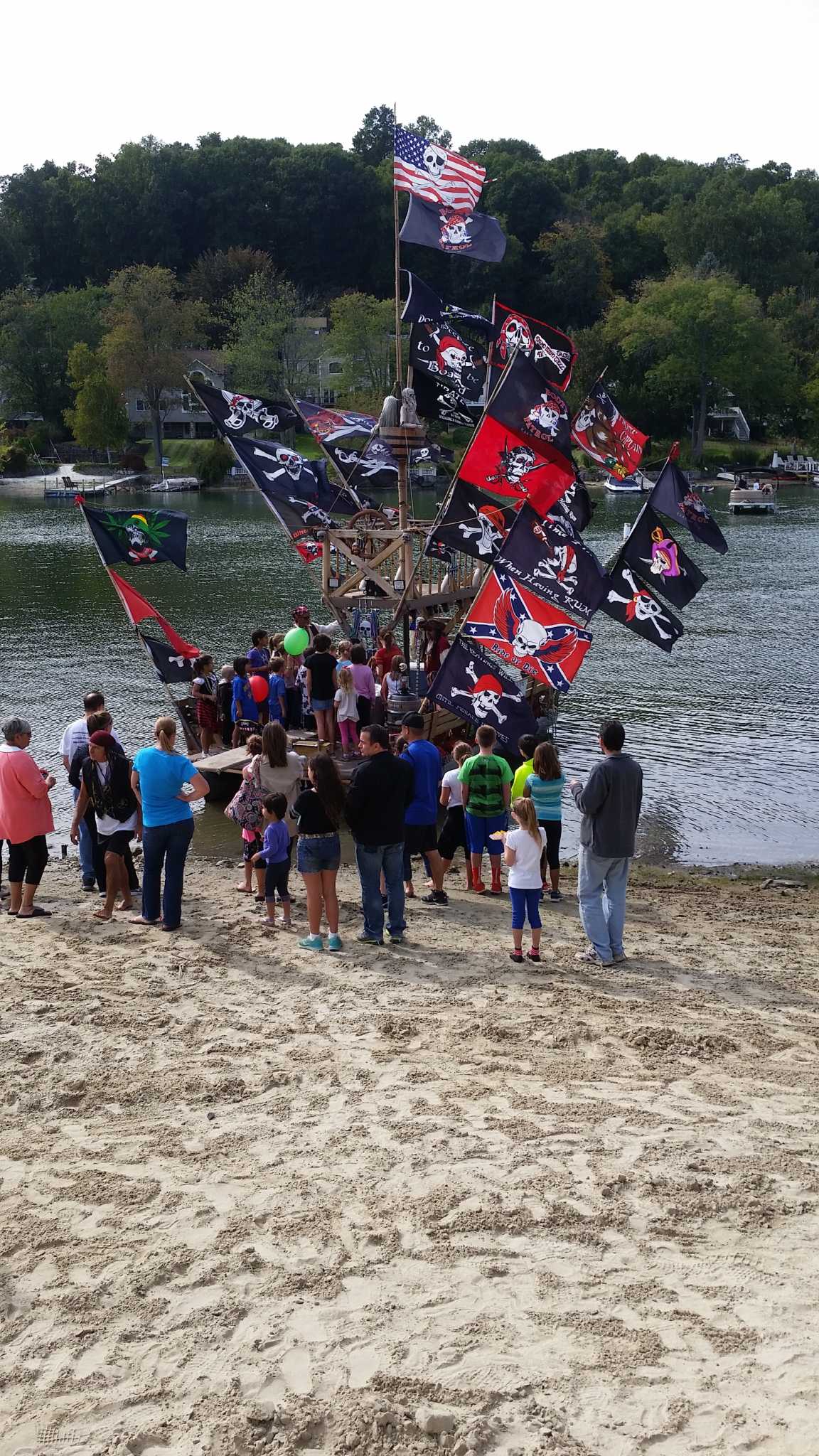 Brookfield celebrates reopening of town beach