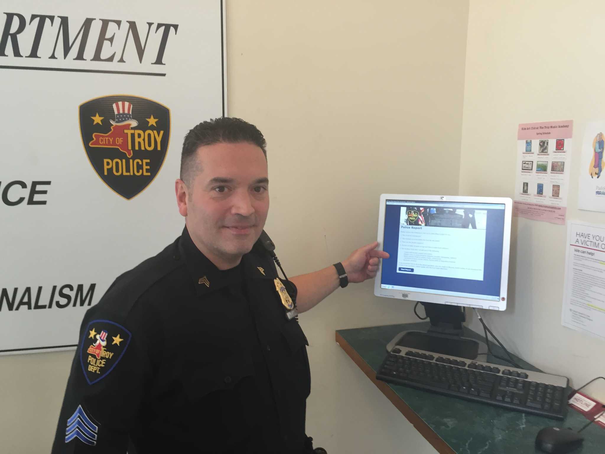 Online crime reports come to Troy