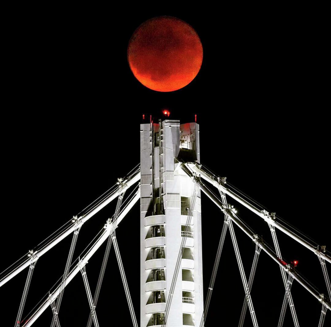 Moon eclipsed; Bay Area stunned