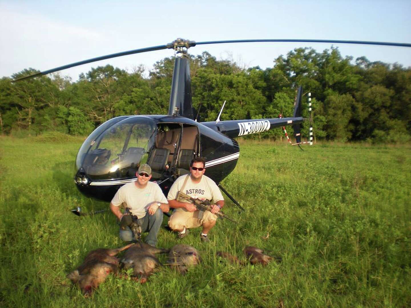 'Helibacon' Texas feral hog-hunting takes aerial approach to hog problem