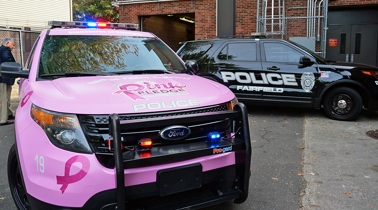 Pink crusaders: Cops deploy new cruiser in support of breast cancer ...