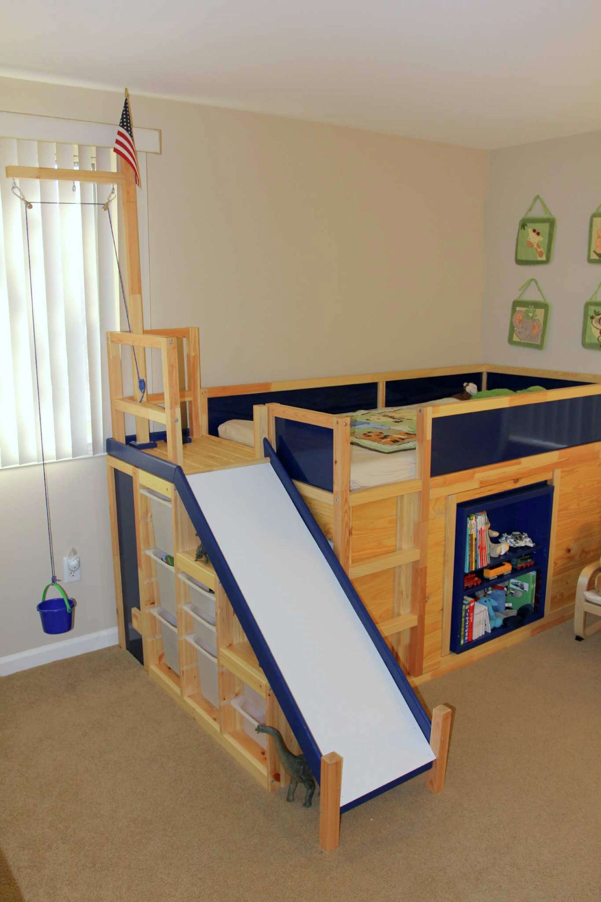 Learn how to make an awesome kids' bed with Ikea parts from a Stanford ...