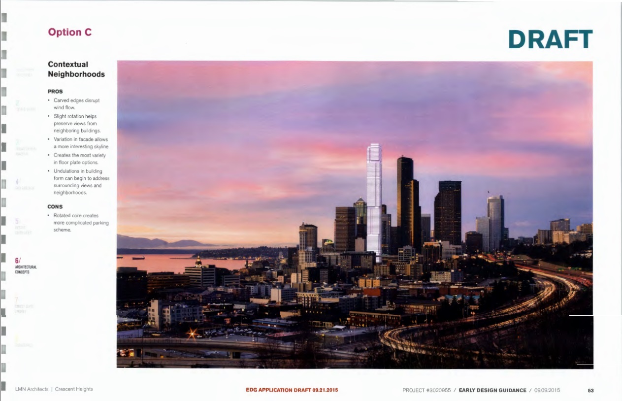 What will a 102-story tower look like in downtown Seattle?