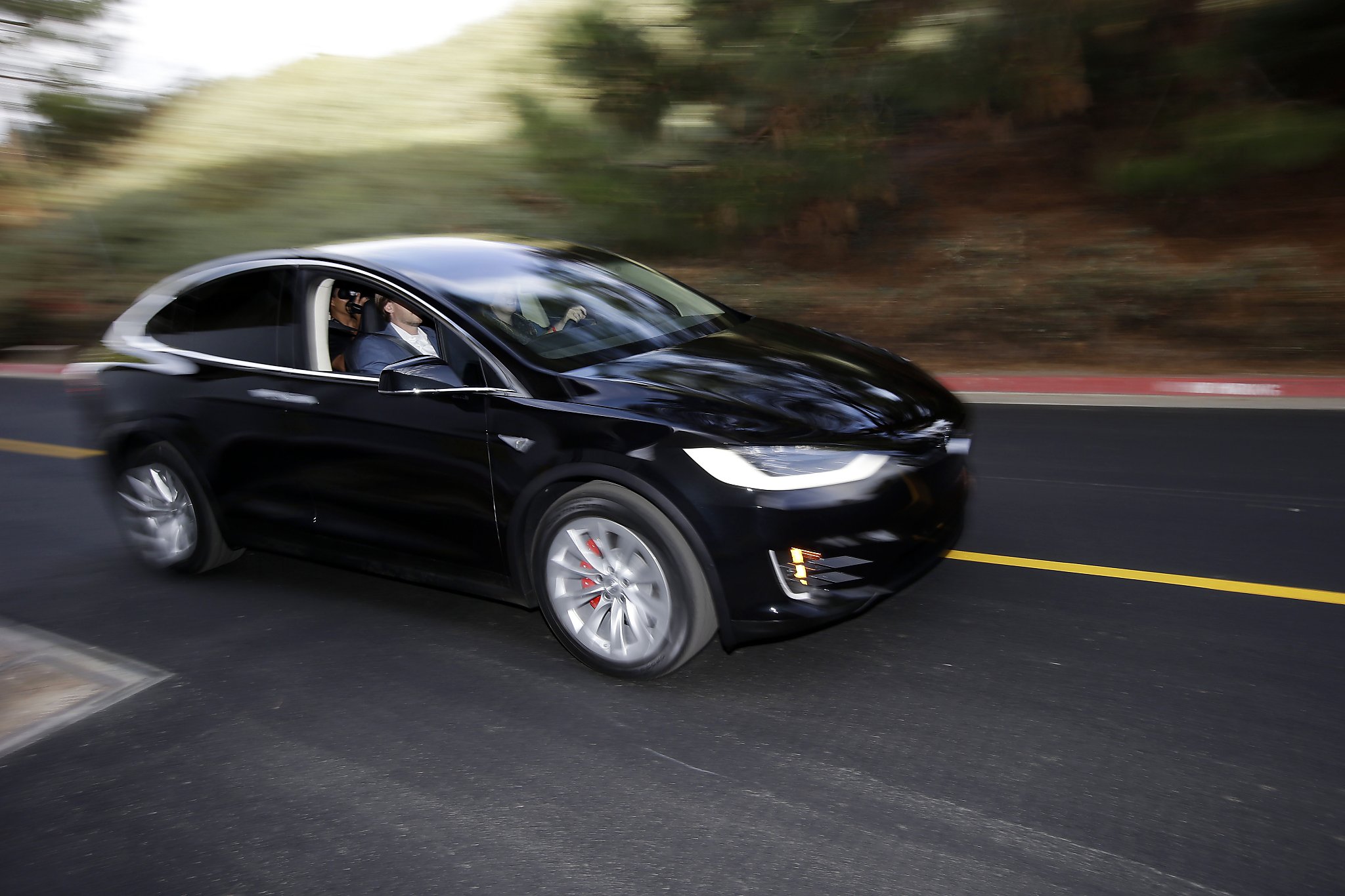 Tesla's first SUV, the Model X, is finally hitting the road