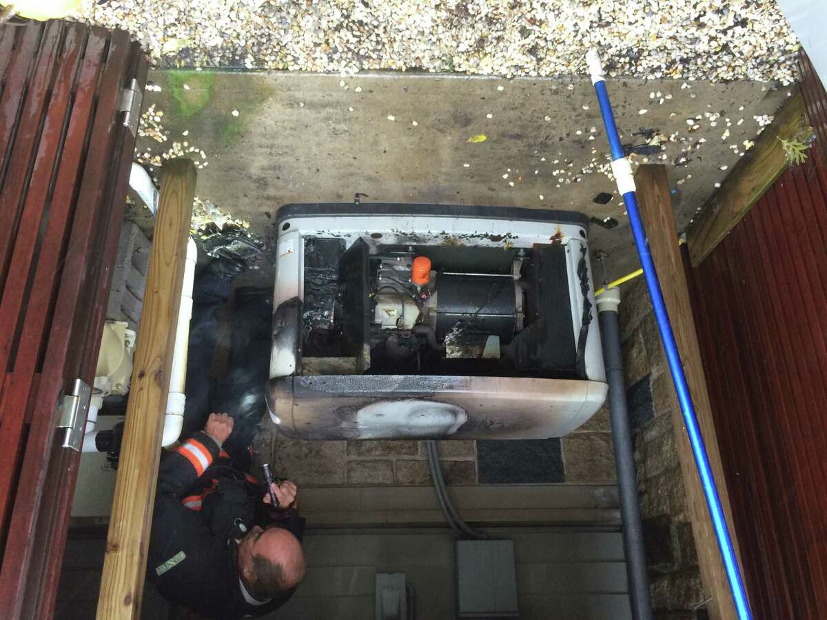 Generator fire prompts safety tips