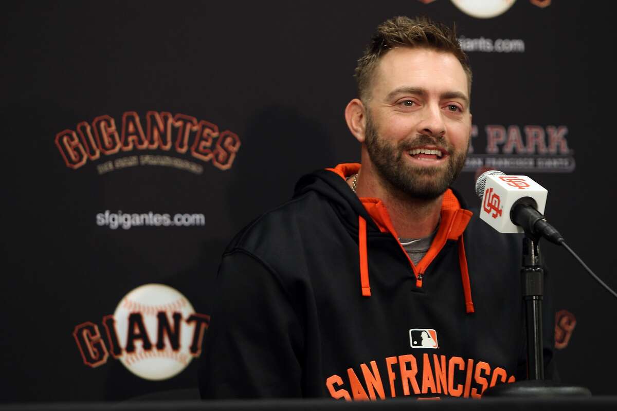 Jeremy Affeldt gets emotional in retirement ceremony before Giants finale