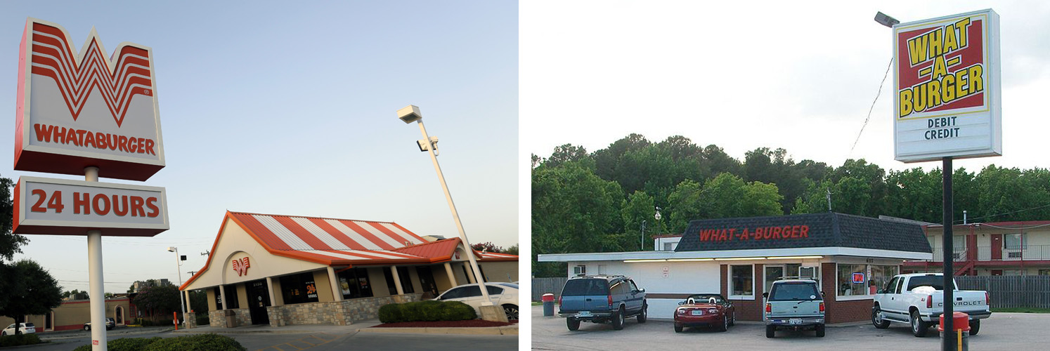 Whataburger & What-A-Burger: 2 burger chains share one name