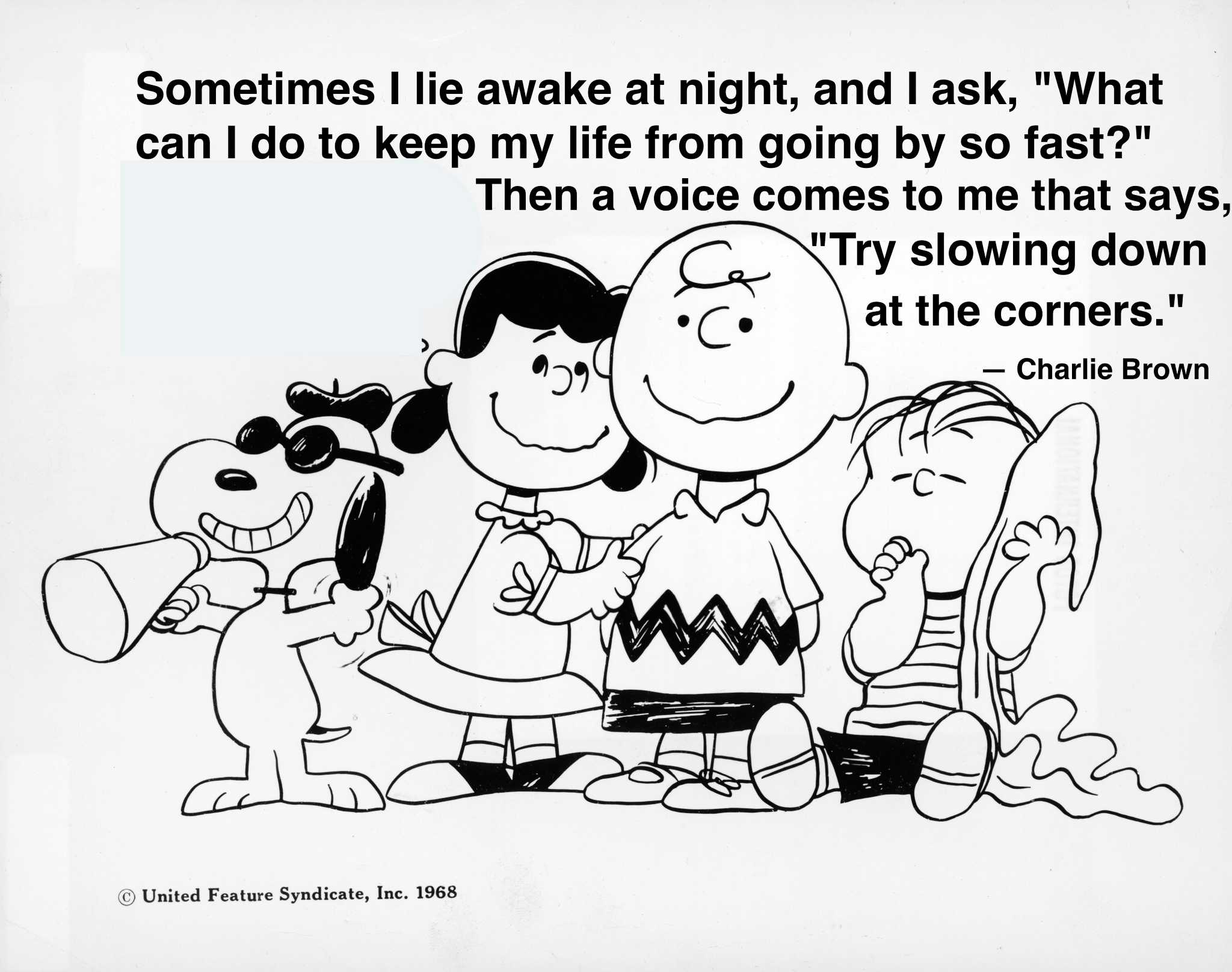 Peanuts Wisdom Quotes