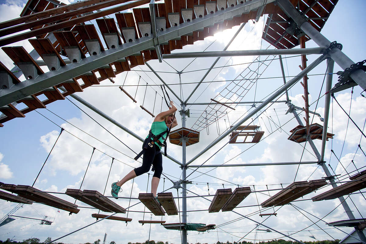 Ropes course offers adventurers a lesson in overcoming obstacles
