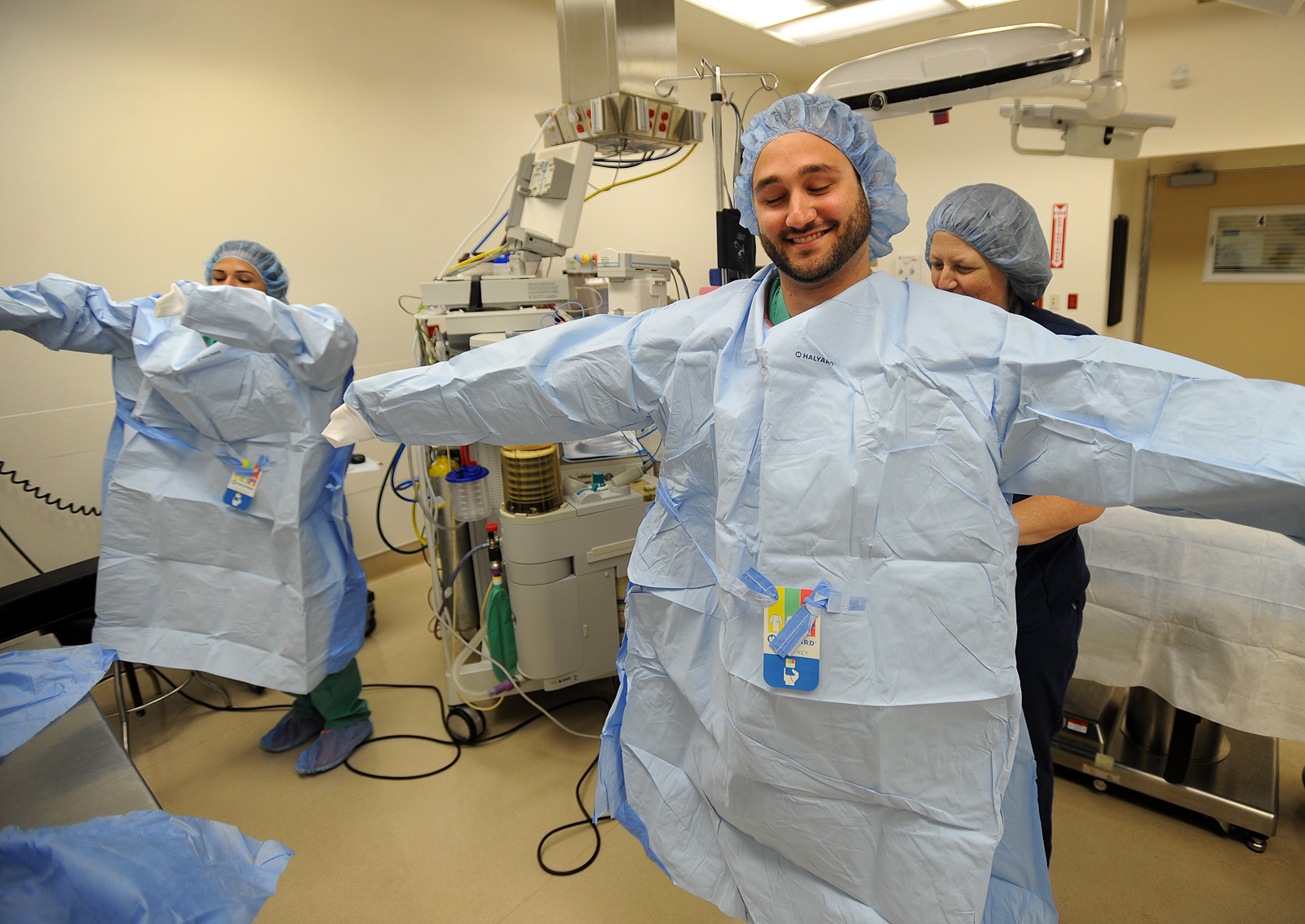 Medical students start training at hospital