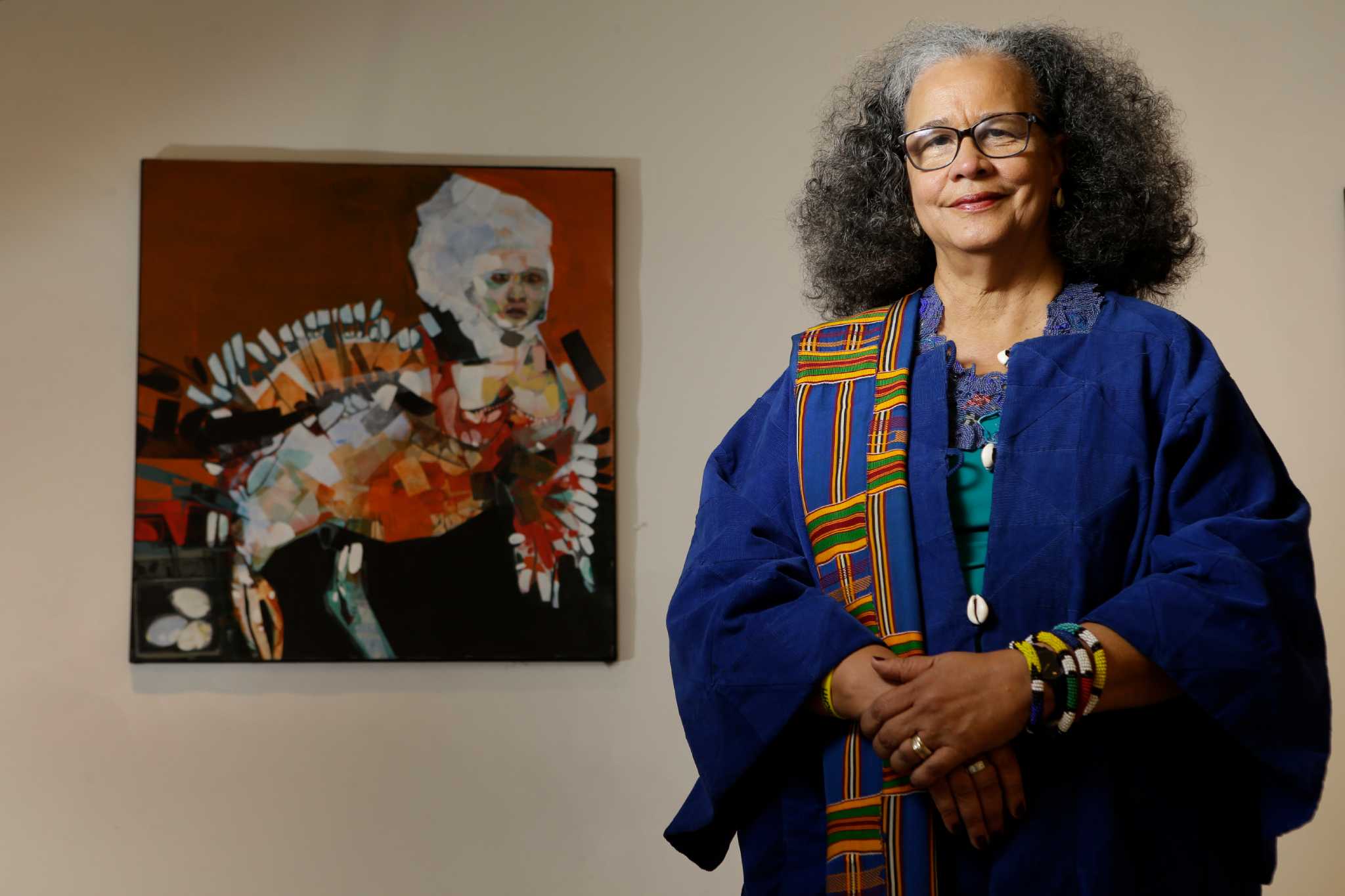 Artist Michelle Barnes blends art and style