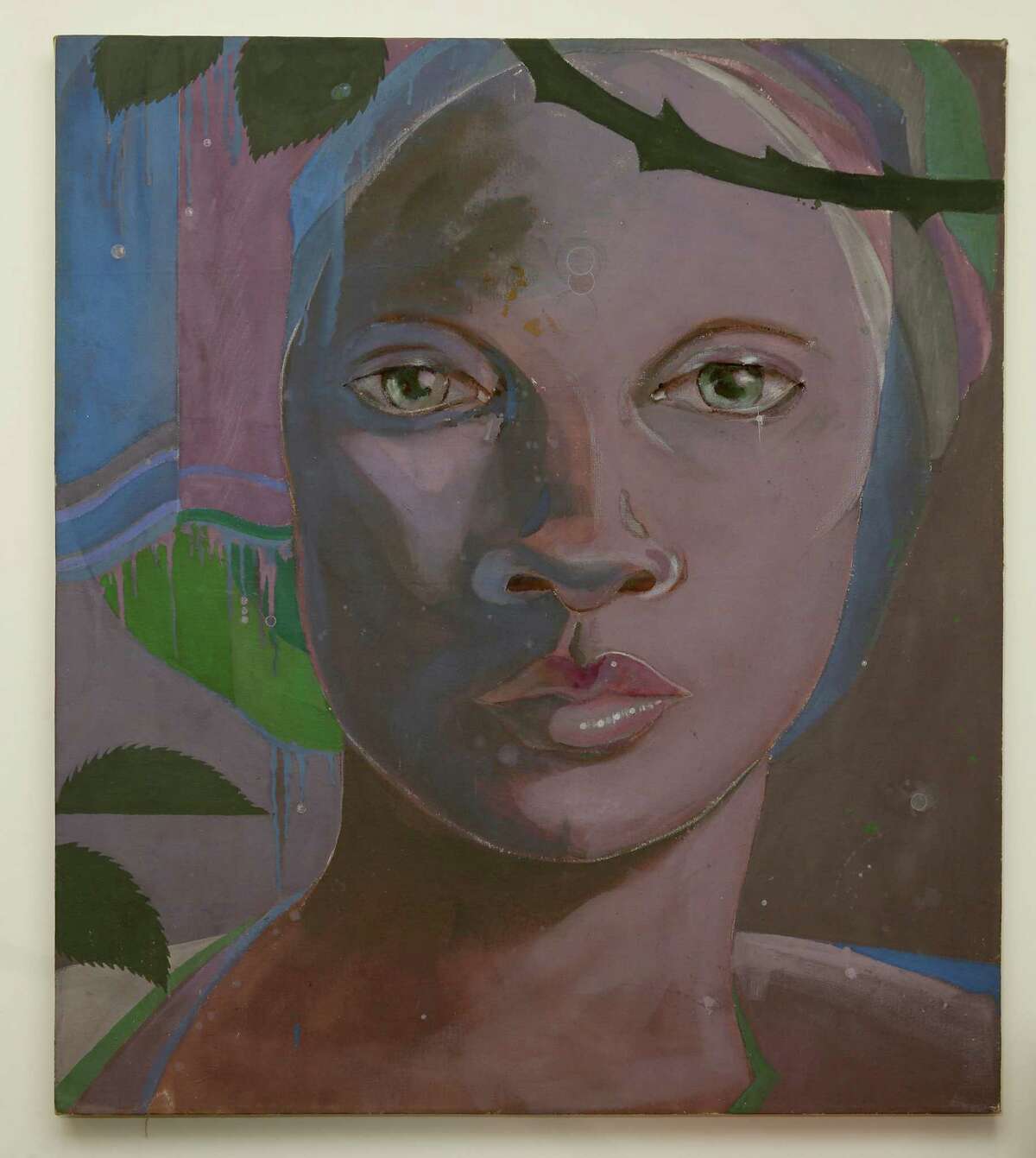 Artist Michelle Barnes blends art and style