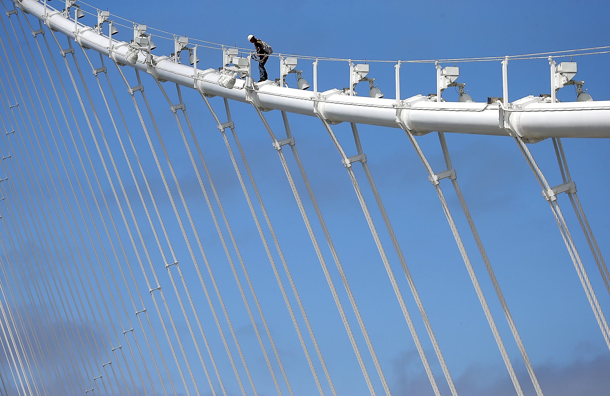 Bay Bridge designer fears leaks are damaging main cable
