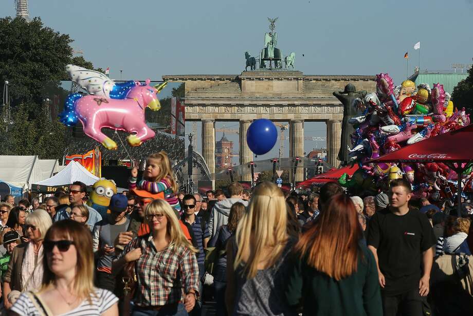 Germany marks 25 years since reunification - SFGate