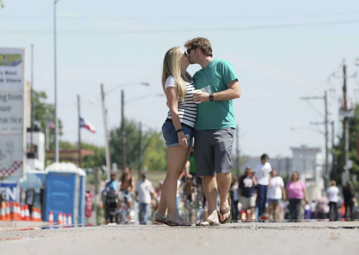 What football game? Houstonians enjoyed street closure Sunday