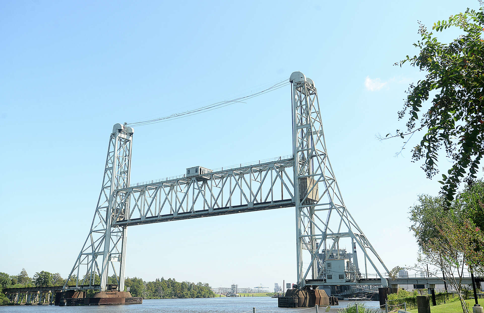 Officials consider new railroad routes to cross over Neches River