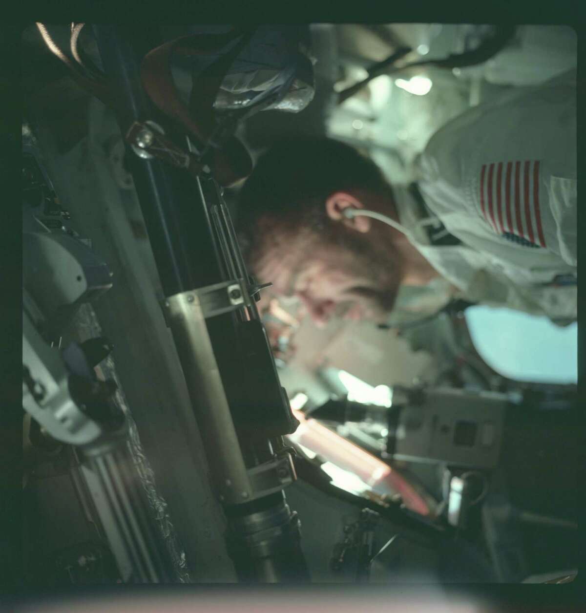 Eerie photos from the Apollo lunar missions