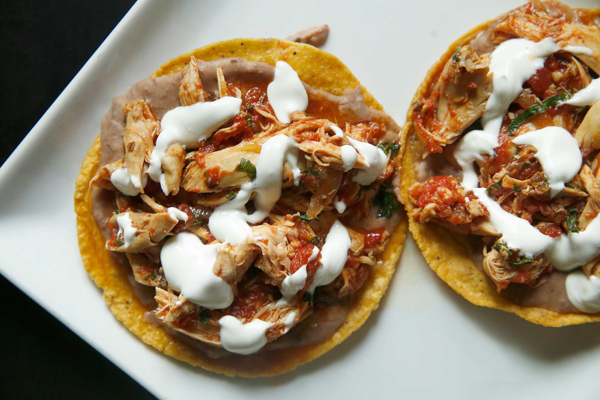 After hard work, chef returns to tostadas from back home