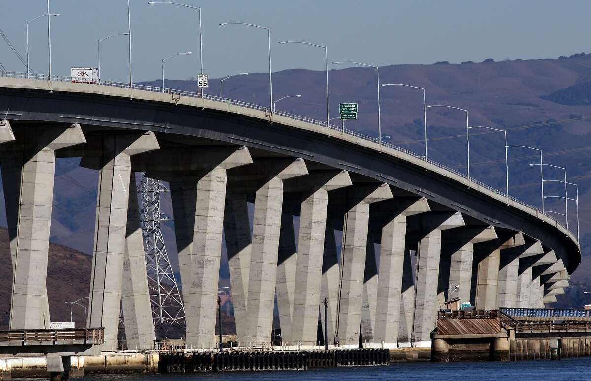 Fuel Spill Reported After Dump Truck Crash On Dumbarton Bridge