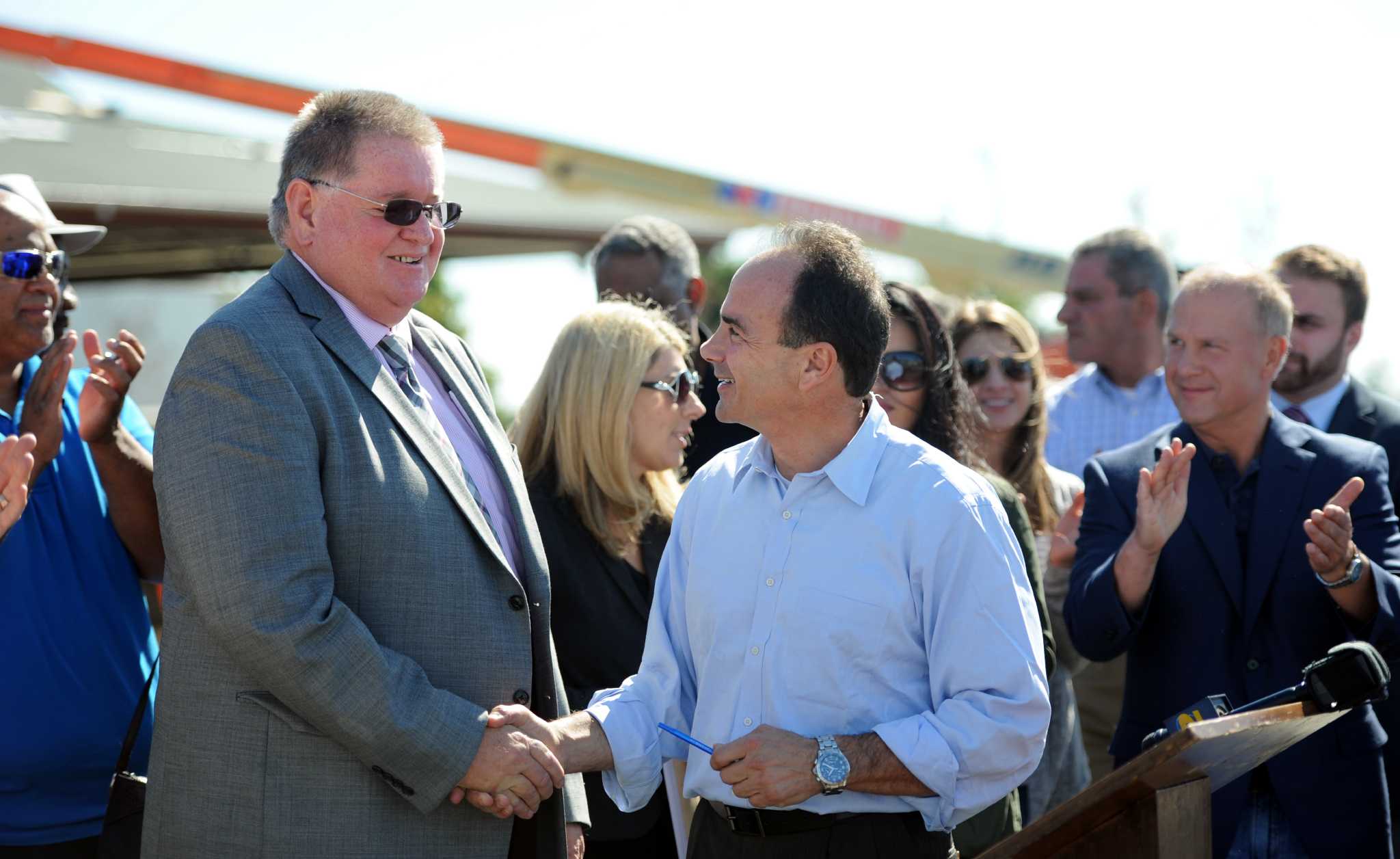 Unions flip for Ganim