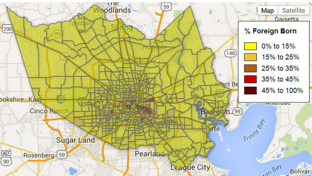 Maps that help explain what matters in Houston