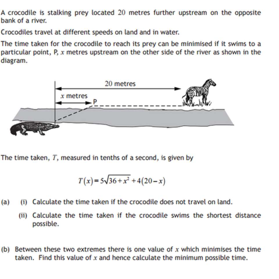 Can you solve the croc math problem that baffled Scottish students?