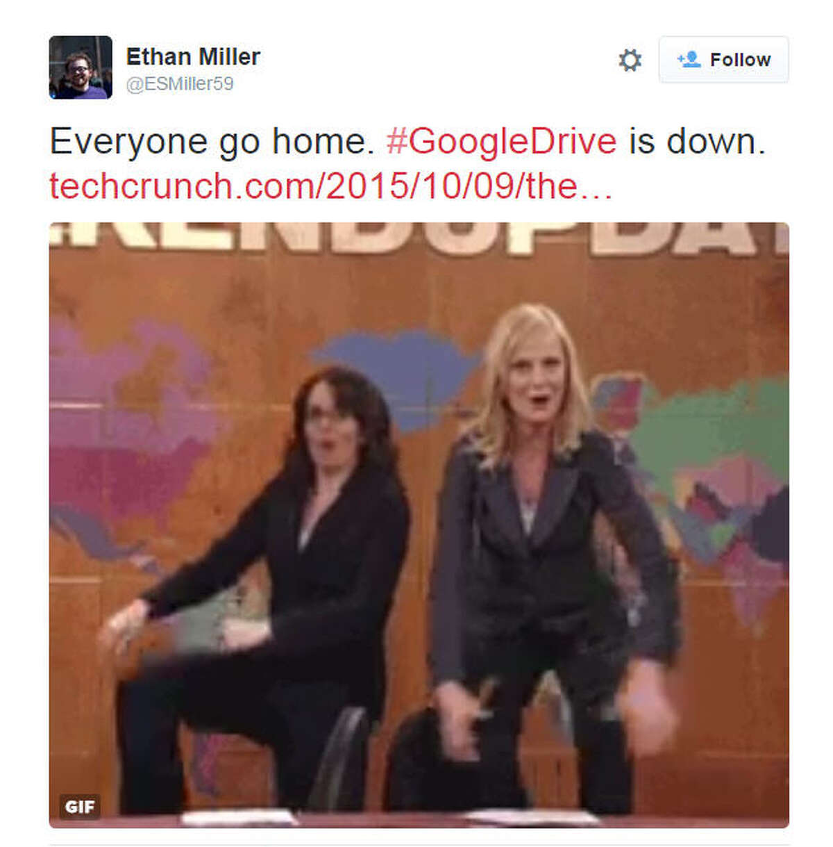 Google Drive crashes, users rage through memes