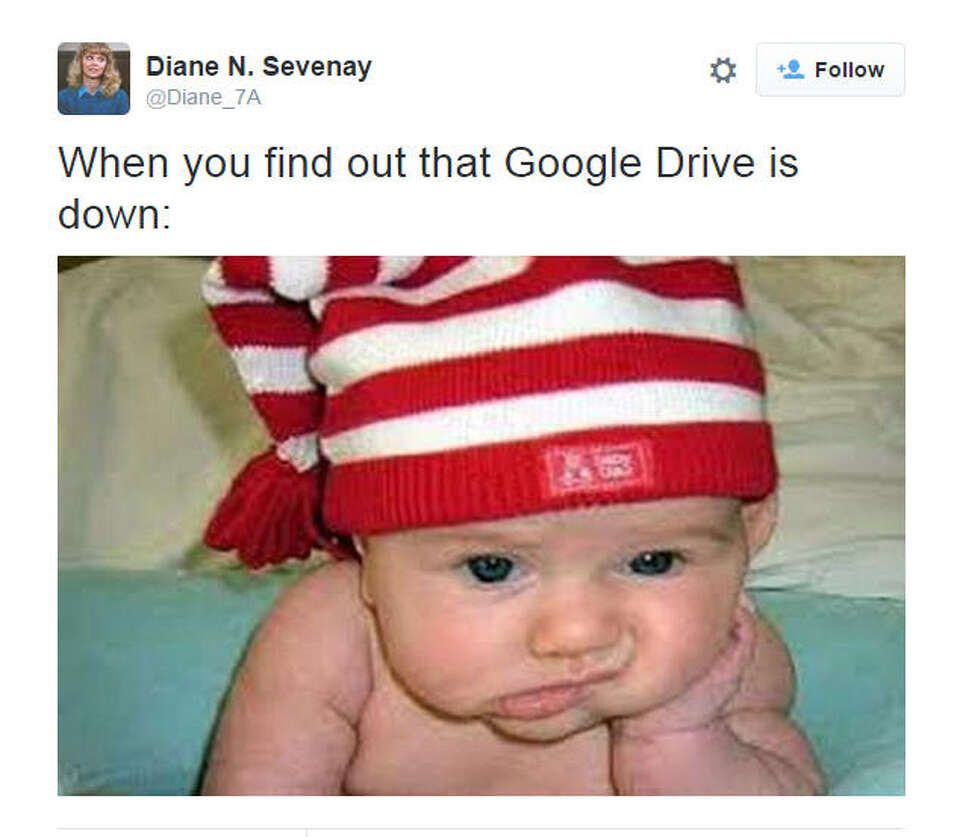 Google Drive crashes, users rage through memes