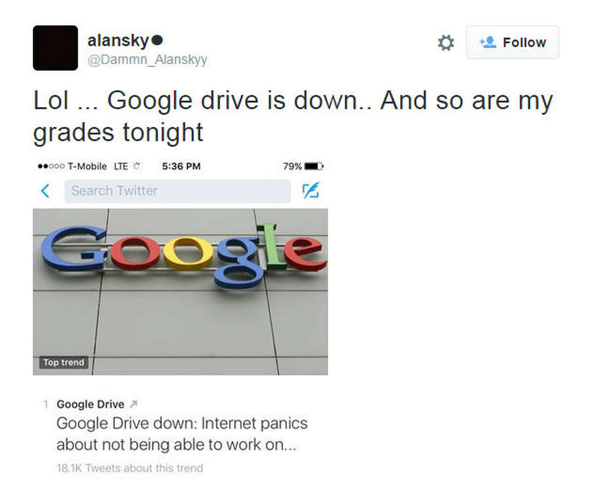Google Drive crashes, users rage through memes