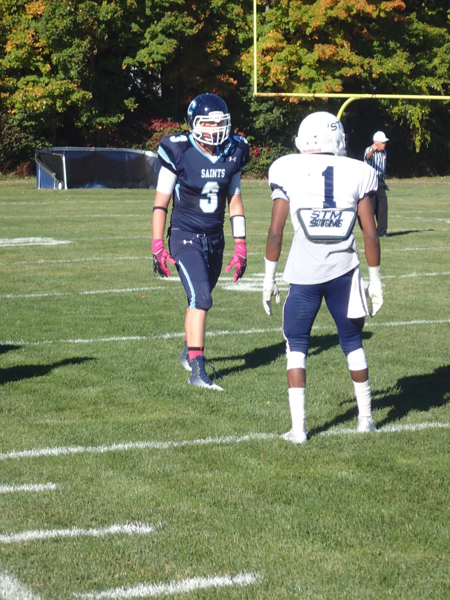 Canterbury football team bounces back with a win; St. Thomas More’s ...