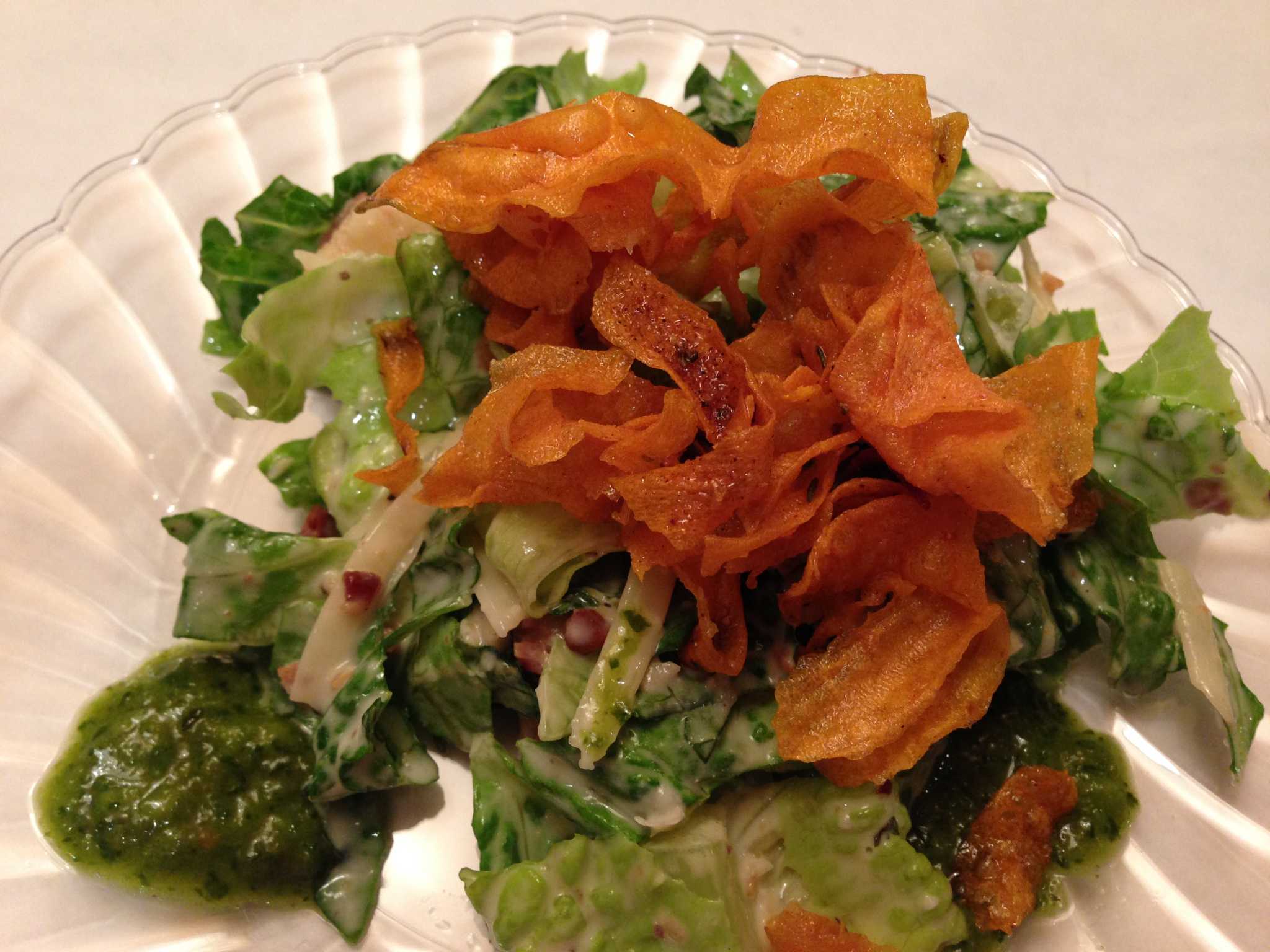 Caesar Salad Competition: Easy being green