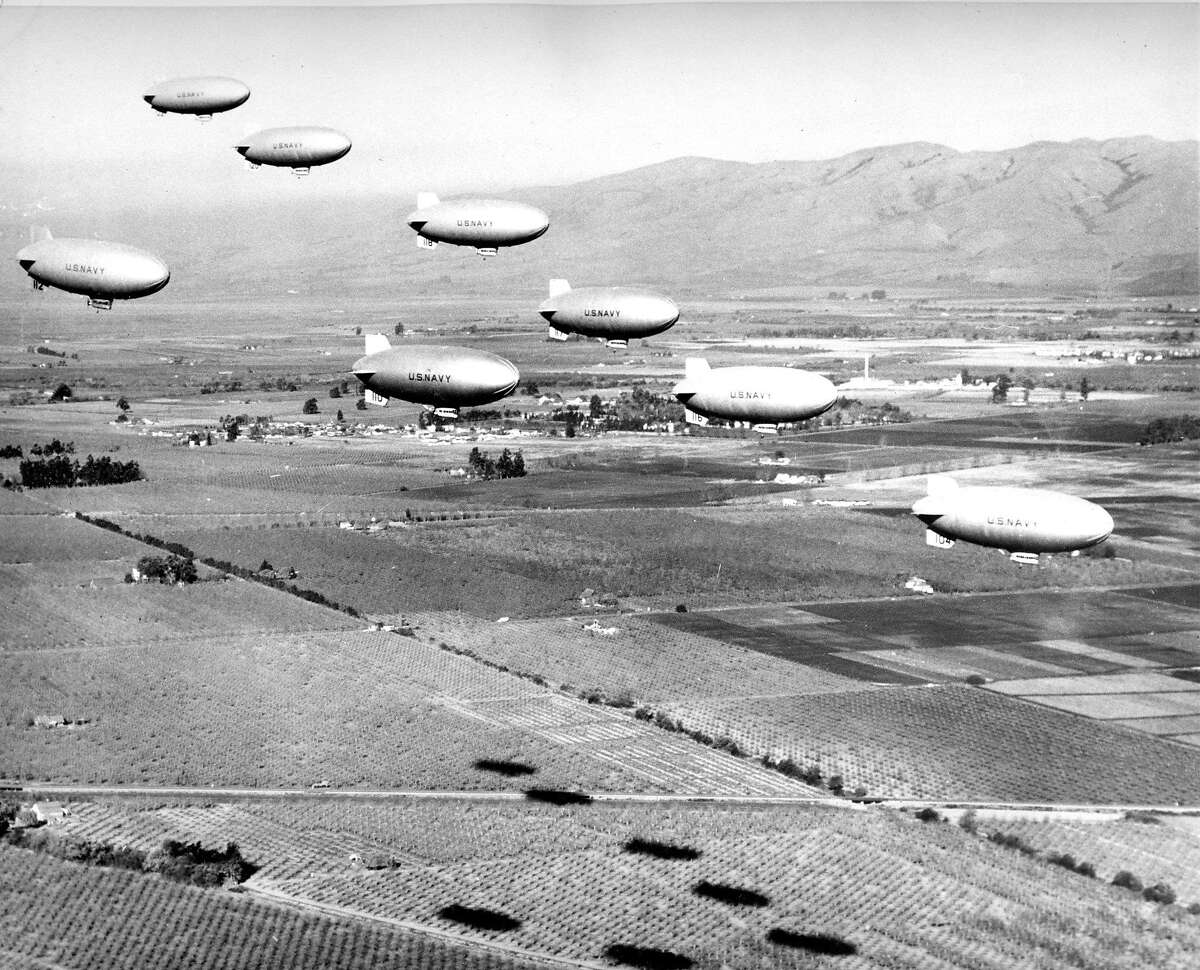 When behemoth blimps ruled the Bay Area's skies