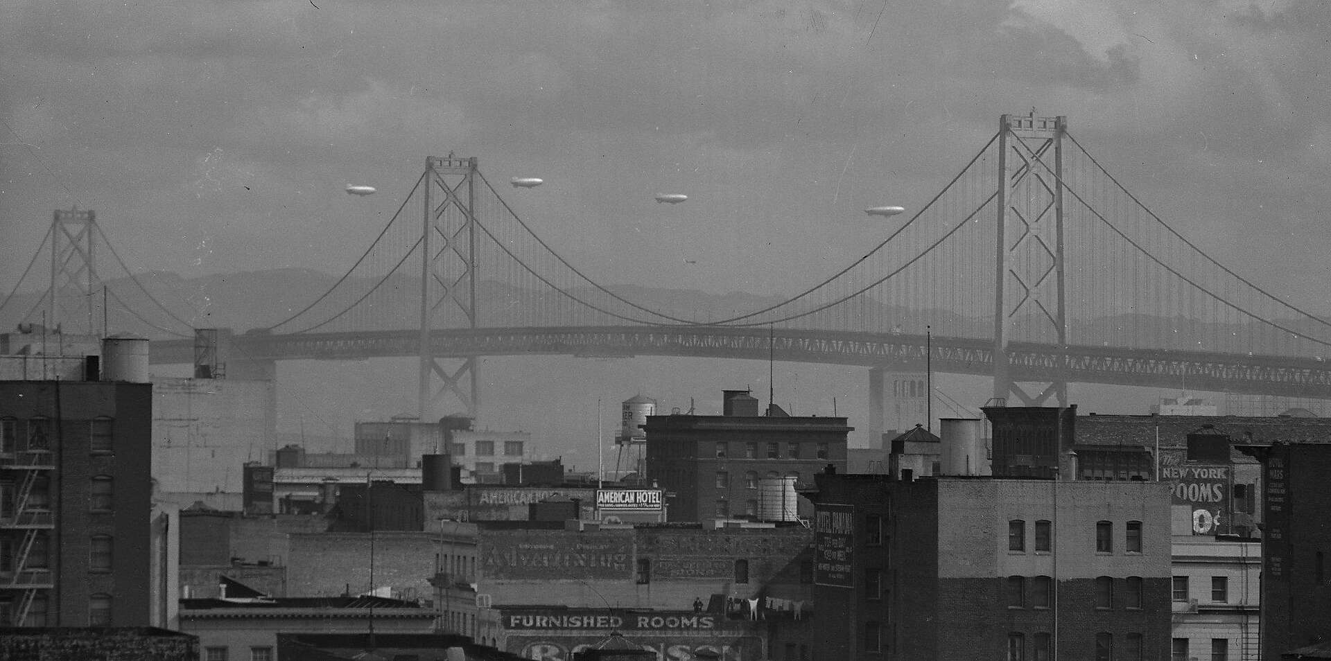 When behemoth blimps ruled the Bay Area’s skies